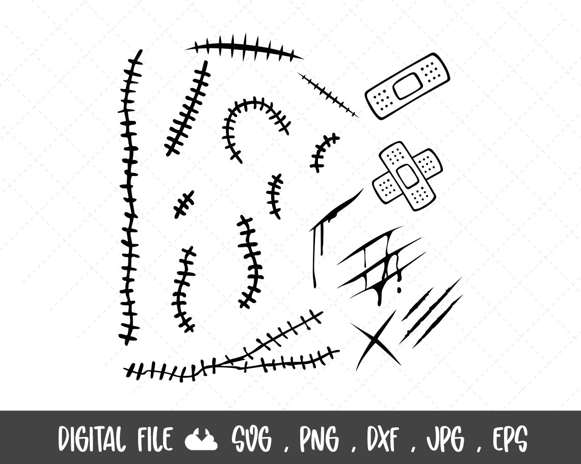 Cricut Scar Svg - Etsy