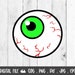 Spooky Eye Ball SVG Creepy Zombie Eye Svg Monster Eye PNG - Etsy