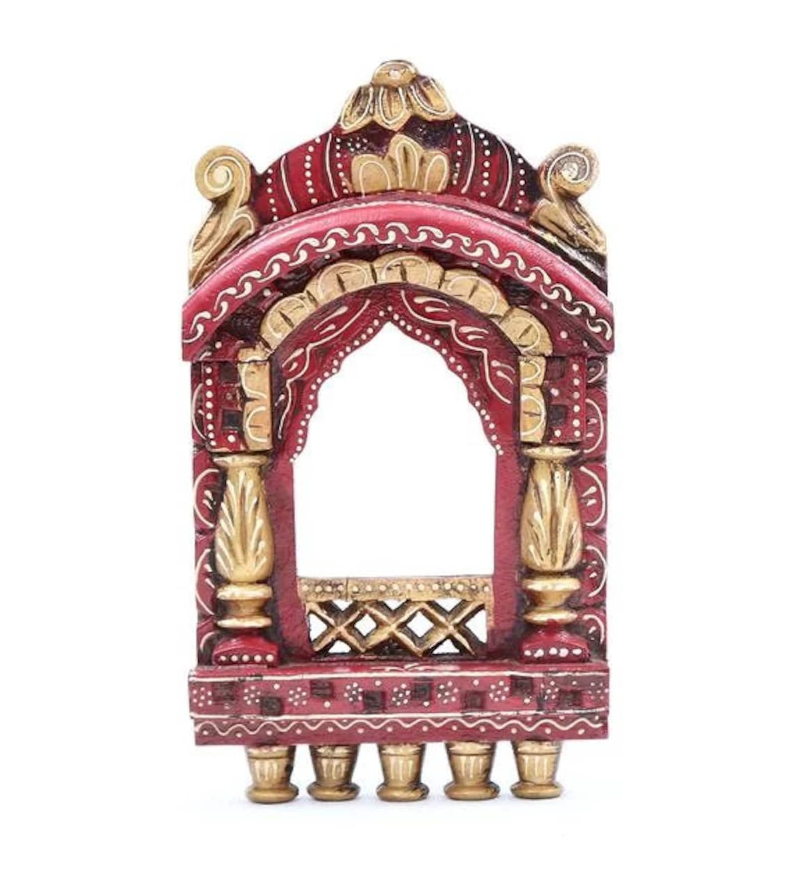 Traditional Wooden Mini Jharokha Rajasthani Style Hand-Carved | Etsy