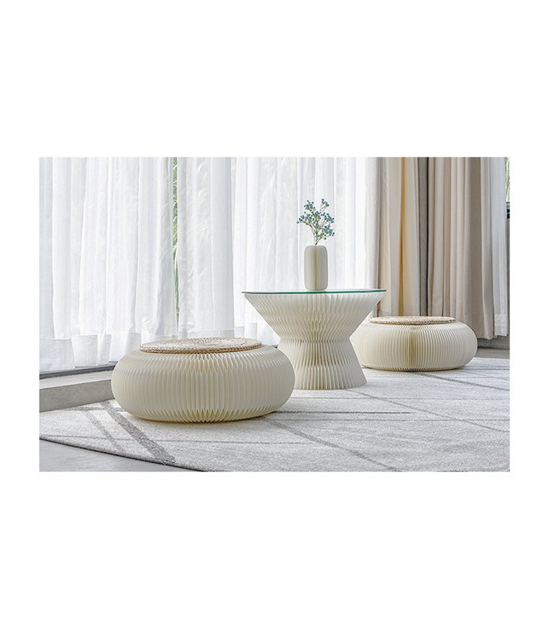 Honeycomb Paper Futon Paper Stool Folding Stool Paper Seat | Etsy