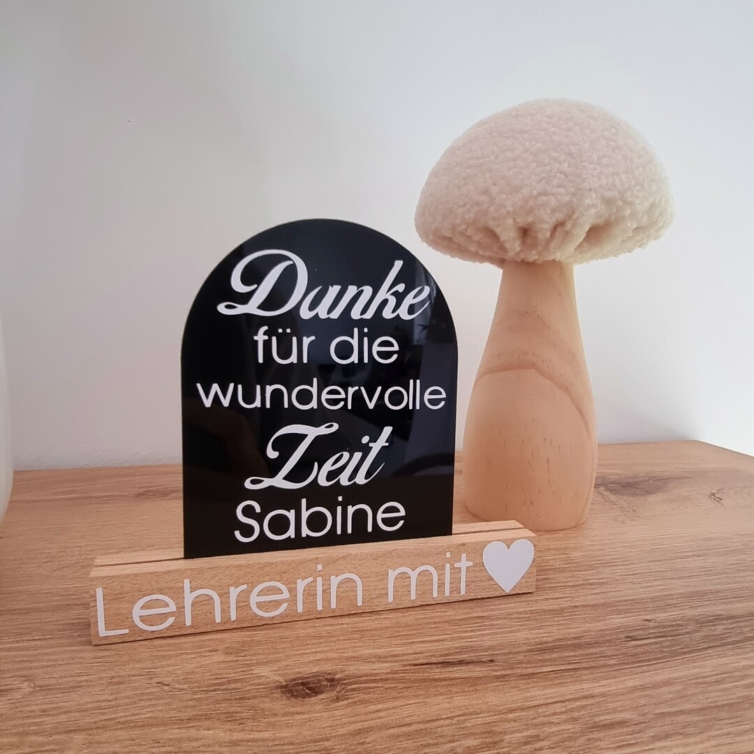 Personalized Farewell Display for the Best Teacher - Etsy