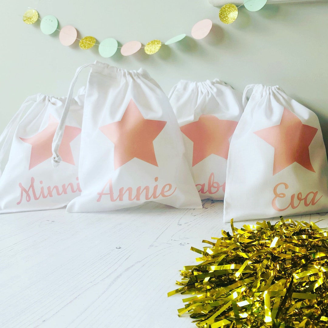 Cotton Drawstring Party Bags, Luxury Gift Bags, Customised Hen Party ...