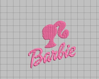 Barbie Embroidery Design - Etsy