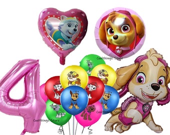 Paw Patrol Skye Balloon - Etsy UK