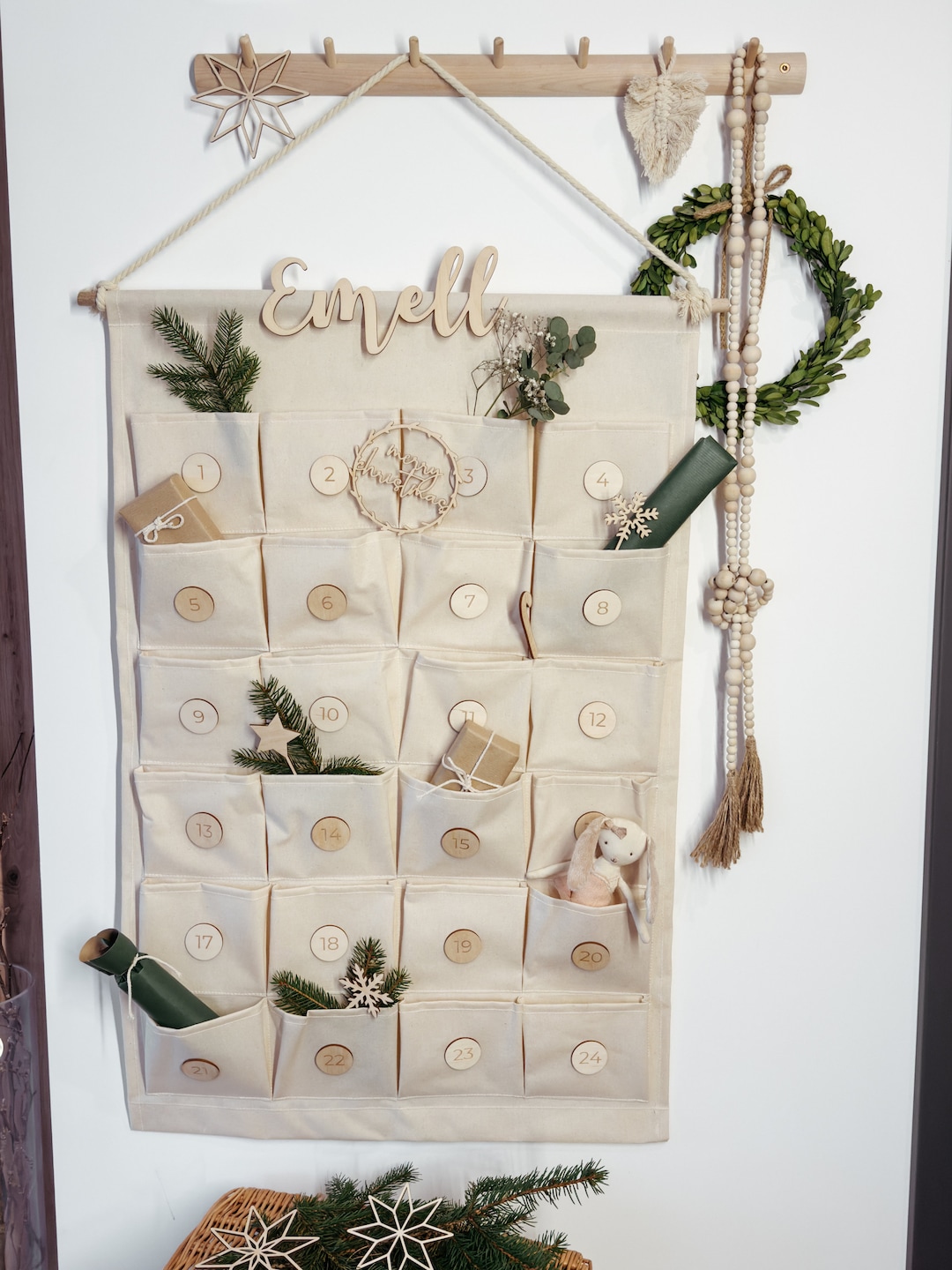 DIY XXL Advent Calendar to Fill Personalized - Etsy