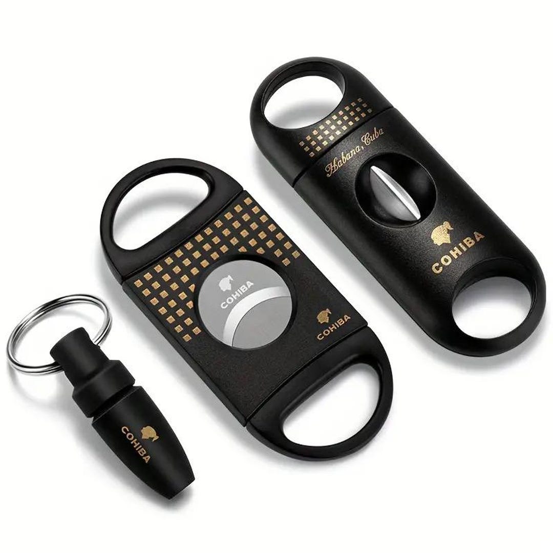 Cohiba Cigar Cutter Set Black - Etsy