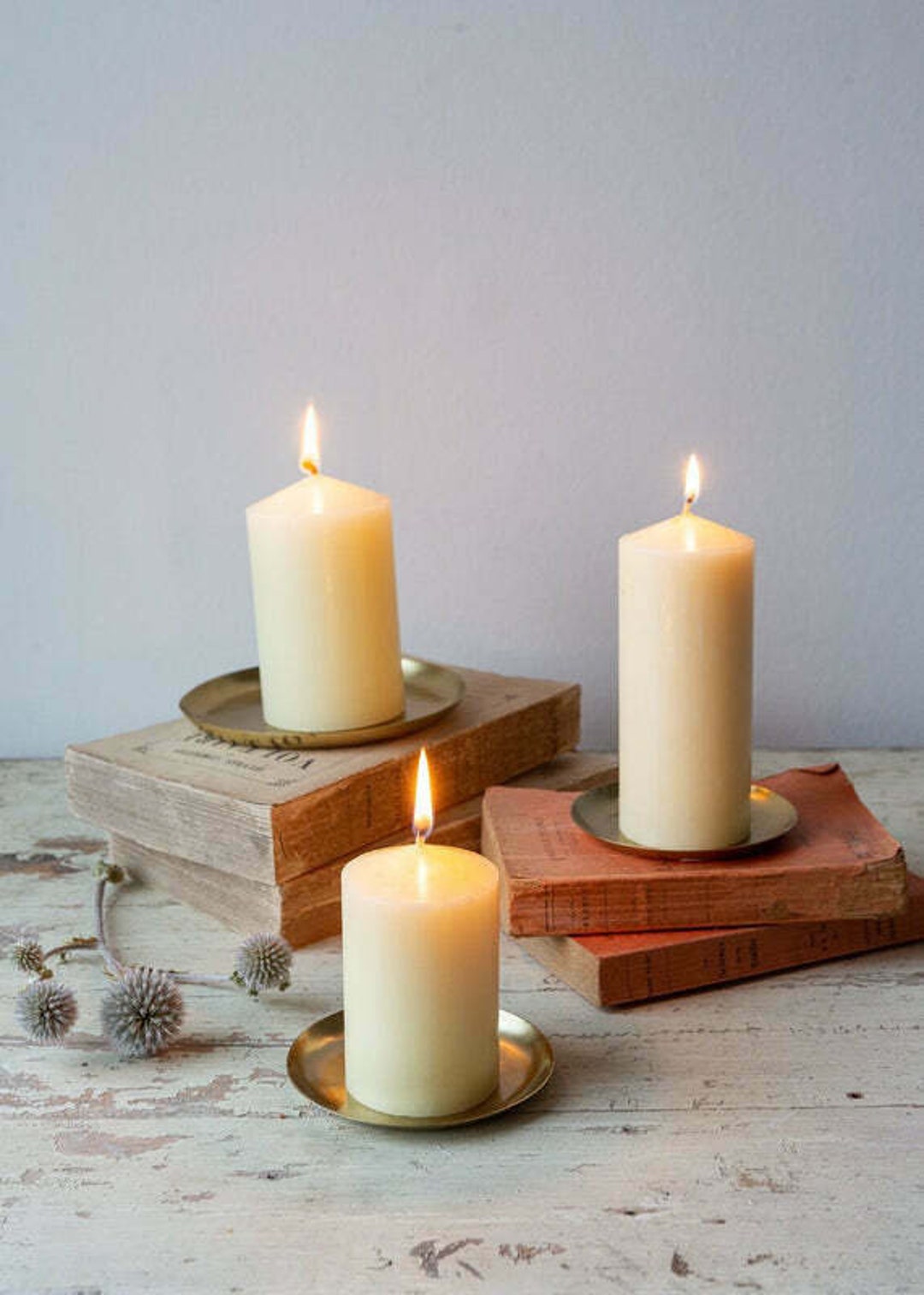 2 X "blessed" by Priest Altar Candles 50mm/2" by 100mm 4" - Etsy