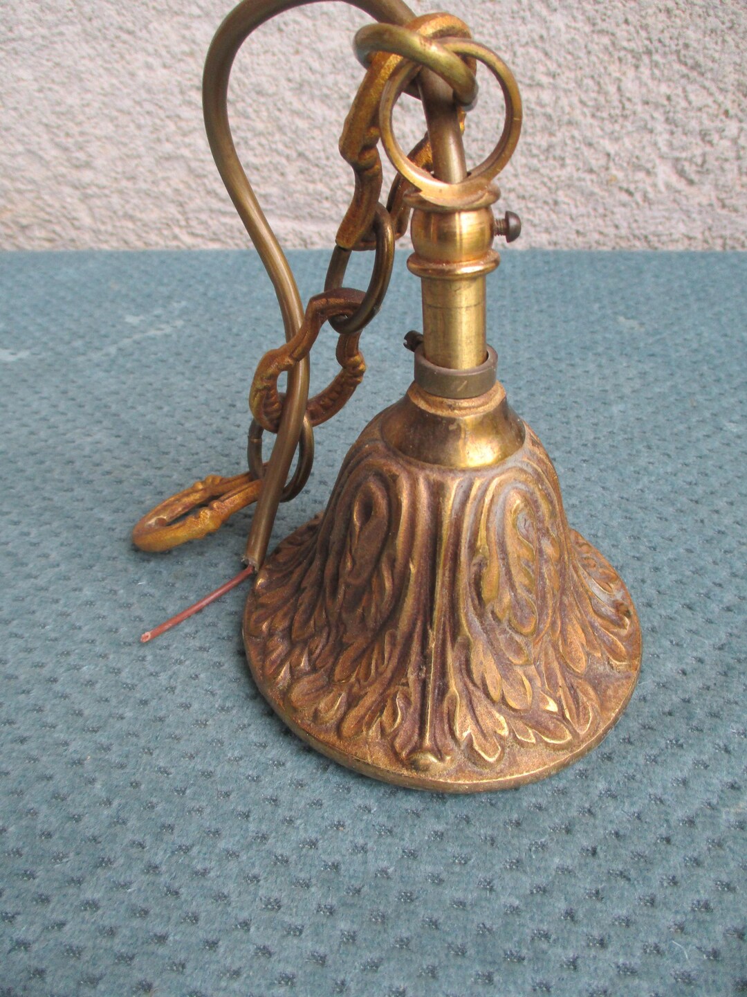 Vintage Bronze Canopy Ceiling Cap / Chandelier Part - Etsy