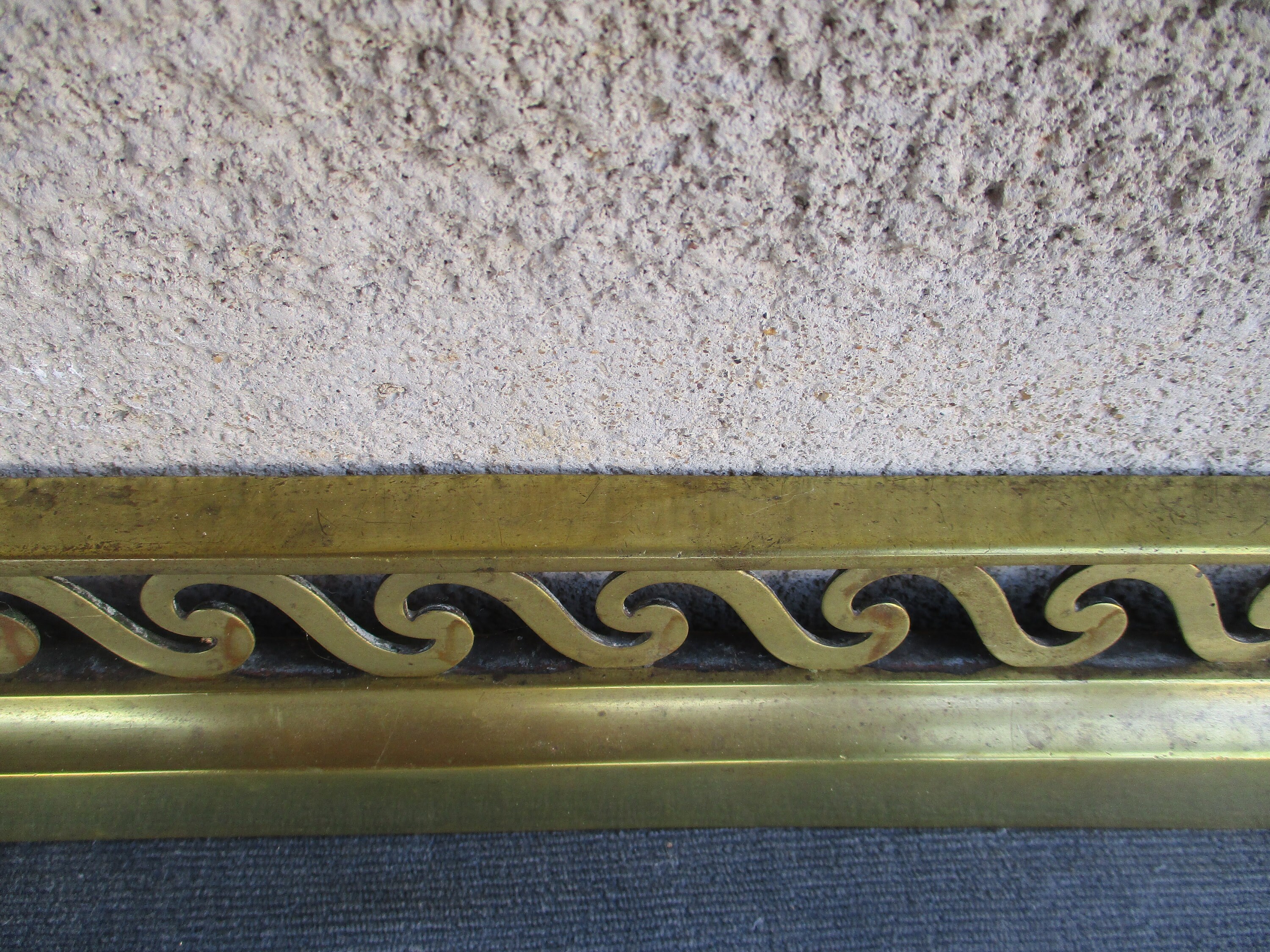 Antique French Brass Pediment - Etsy