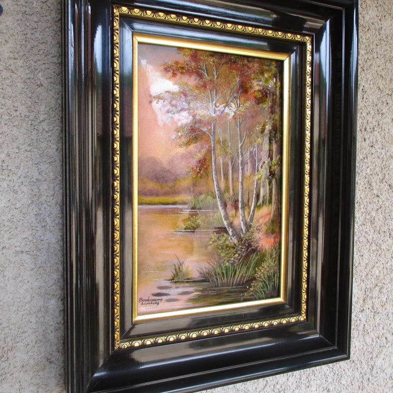 Enamel Painting - Etsy