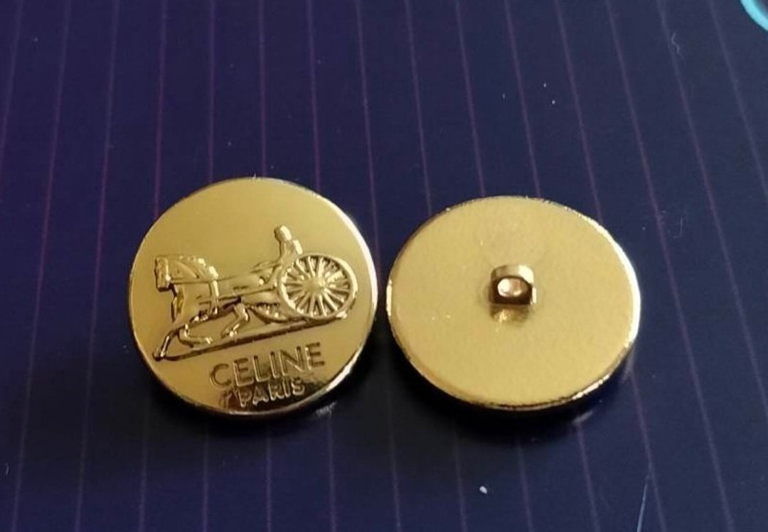 Buttons Gold 18 Mm (1piece) - Etsy
