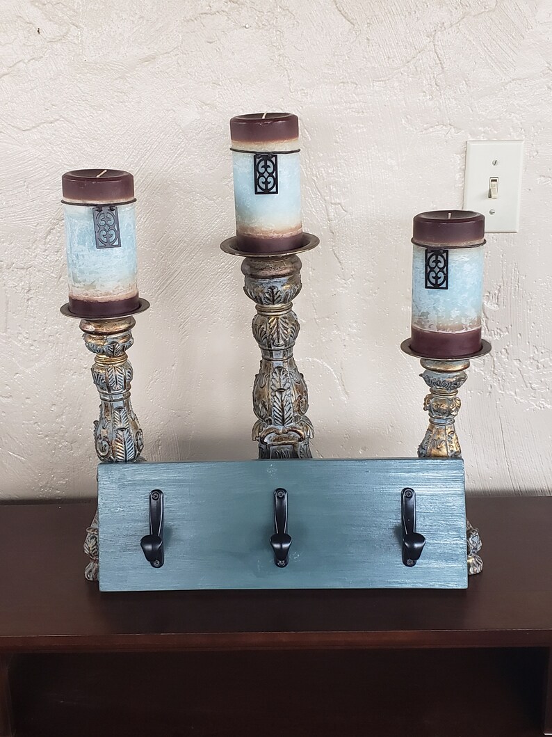 Sage Green Coat/hat/towel Rack/ Beachy Coat Rack/earthy Coat Rack - Etsy