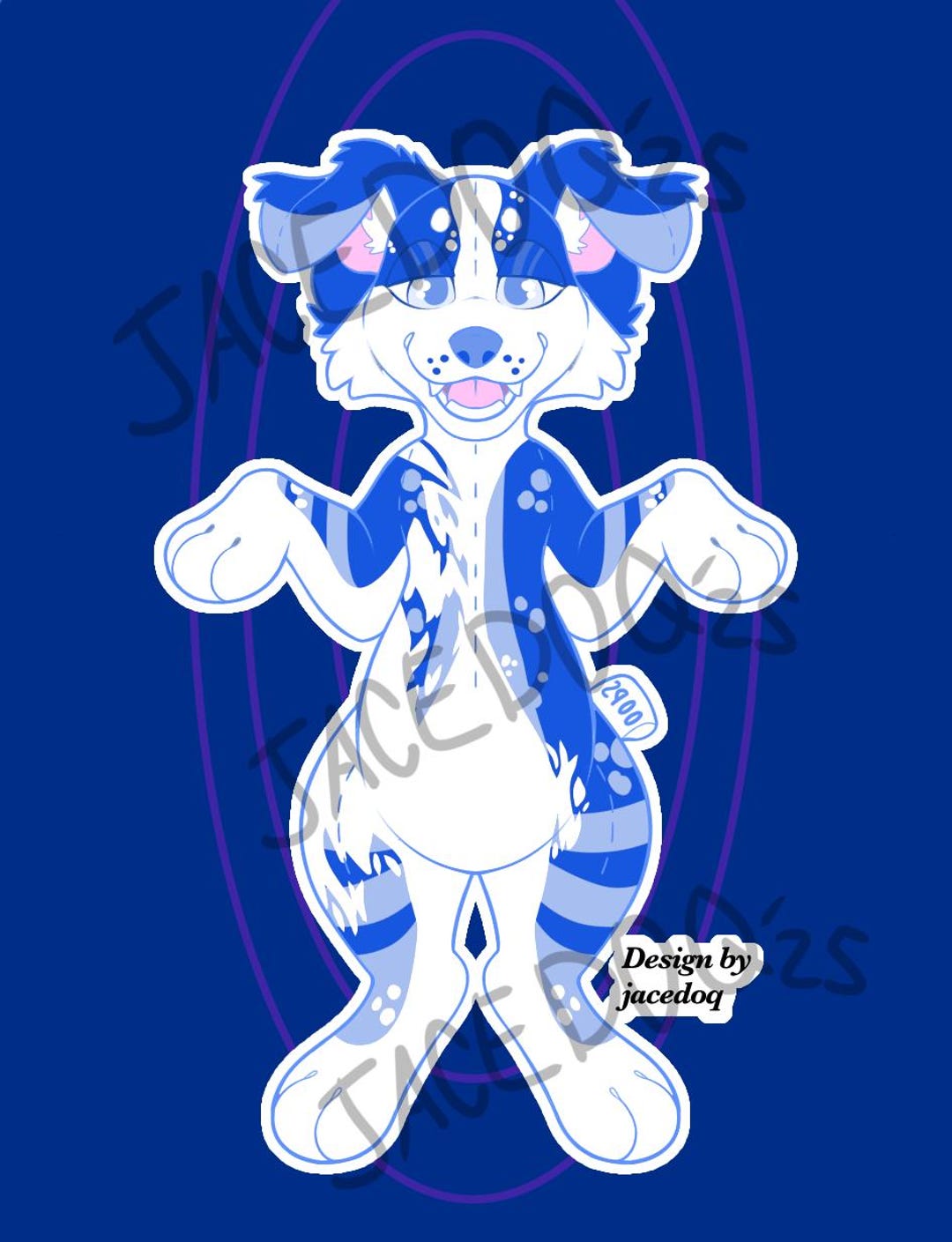 Furry Canine Adoptable Character Design Fursona Adopt OC Dog Puppy ...