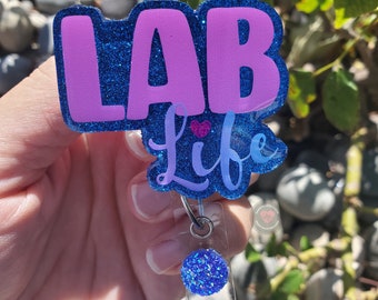 Lab Tech Badge Reel | Etsy