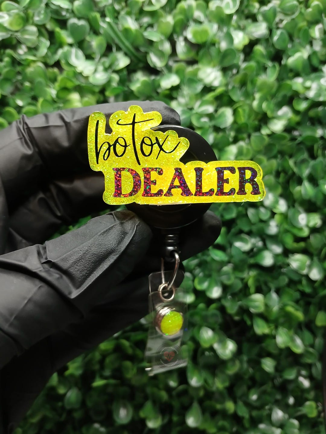 Botox Dealer Badge Reel | Aesthetic Nurse Gift | Injector ID Holder ...