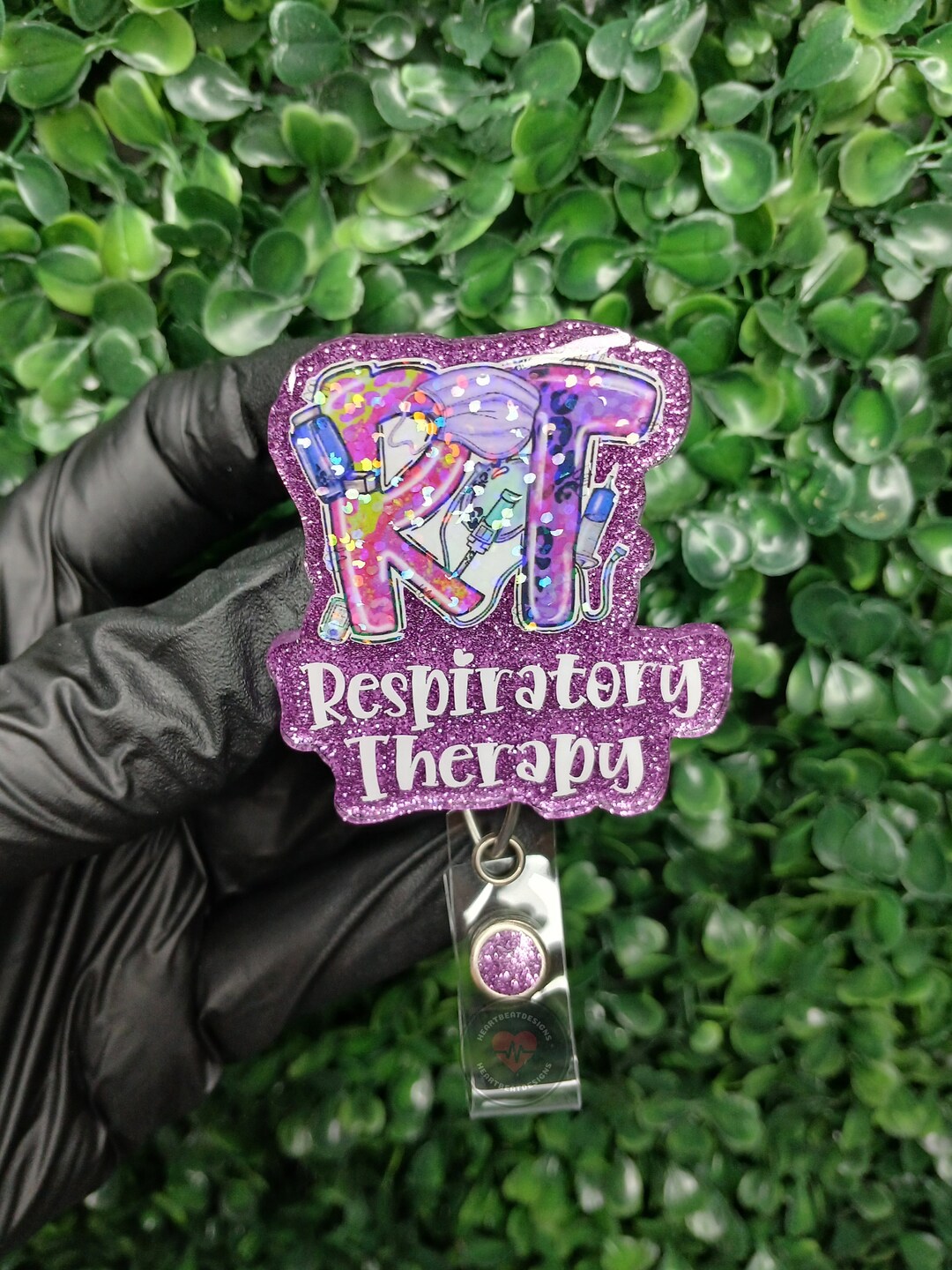 Respiratory Therapy Badge, Respiratory Therapist Badge Reel, RT Badge ...