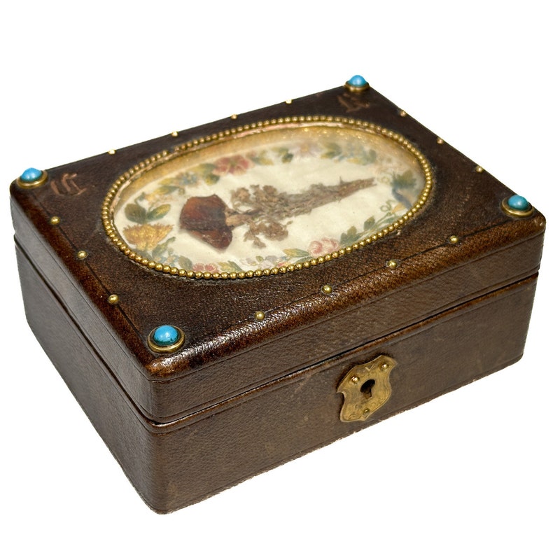 Antique Jewelry Box - Etsy