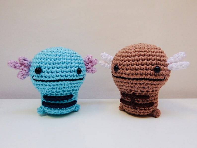 Wooper and Paldean Wooper Amigurumi Plush, Birthday Gift for Her, Gift ...