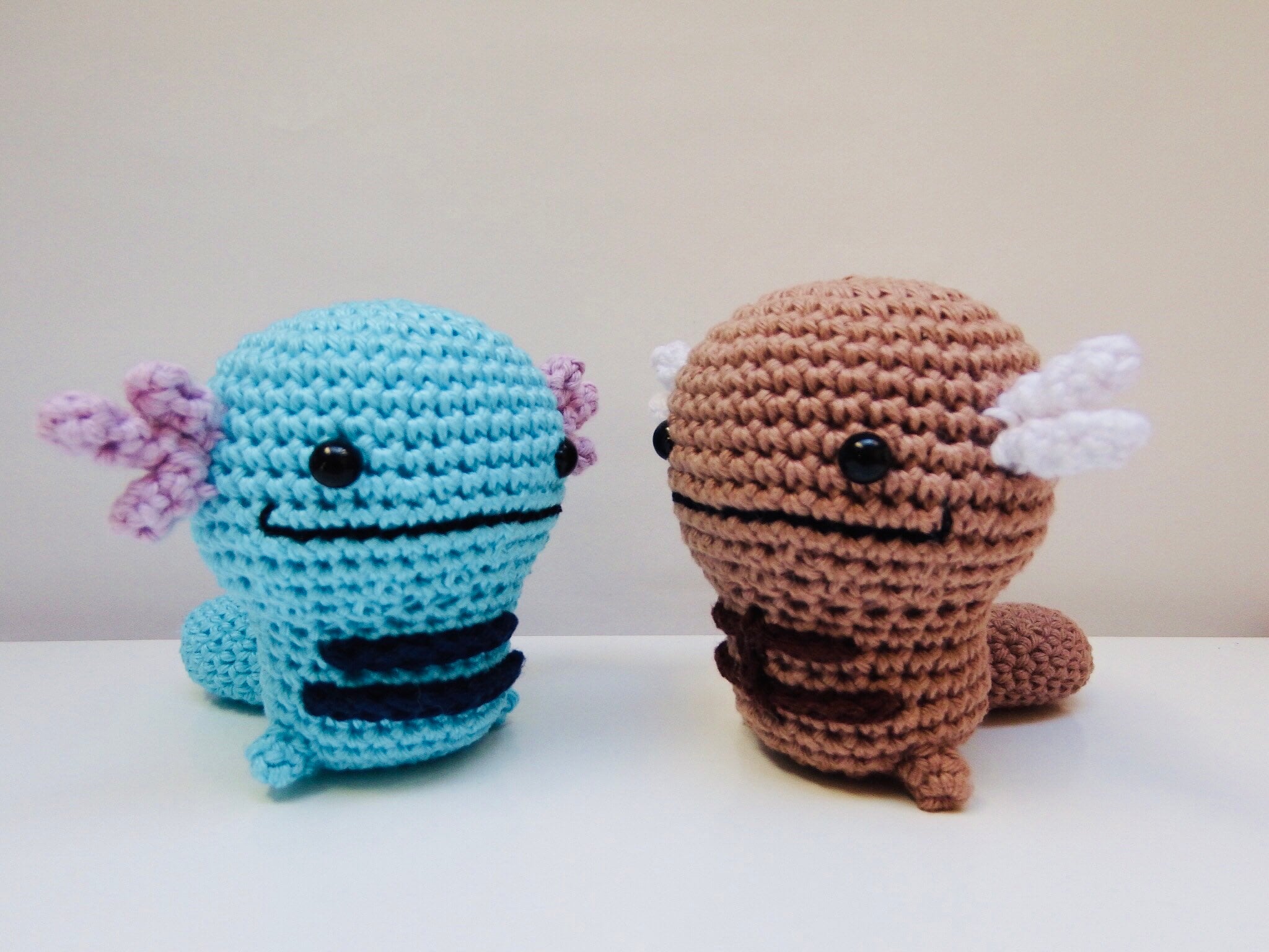 Wooper and Paldean Wooper Amigurumi Plush, Birthday Gift for Her, Gift ...