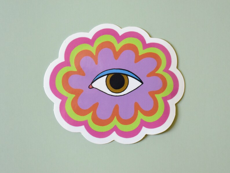 Eye Sticker - Etsy