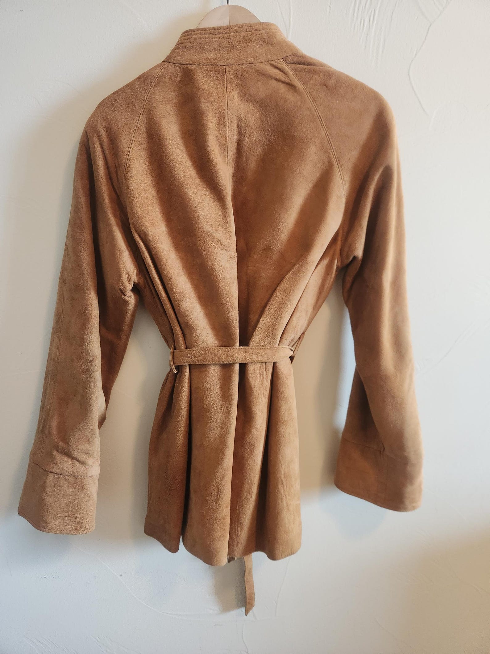 Vintage Peter Caruso Leather Suede Jacket - Etsy
