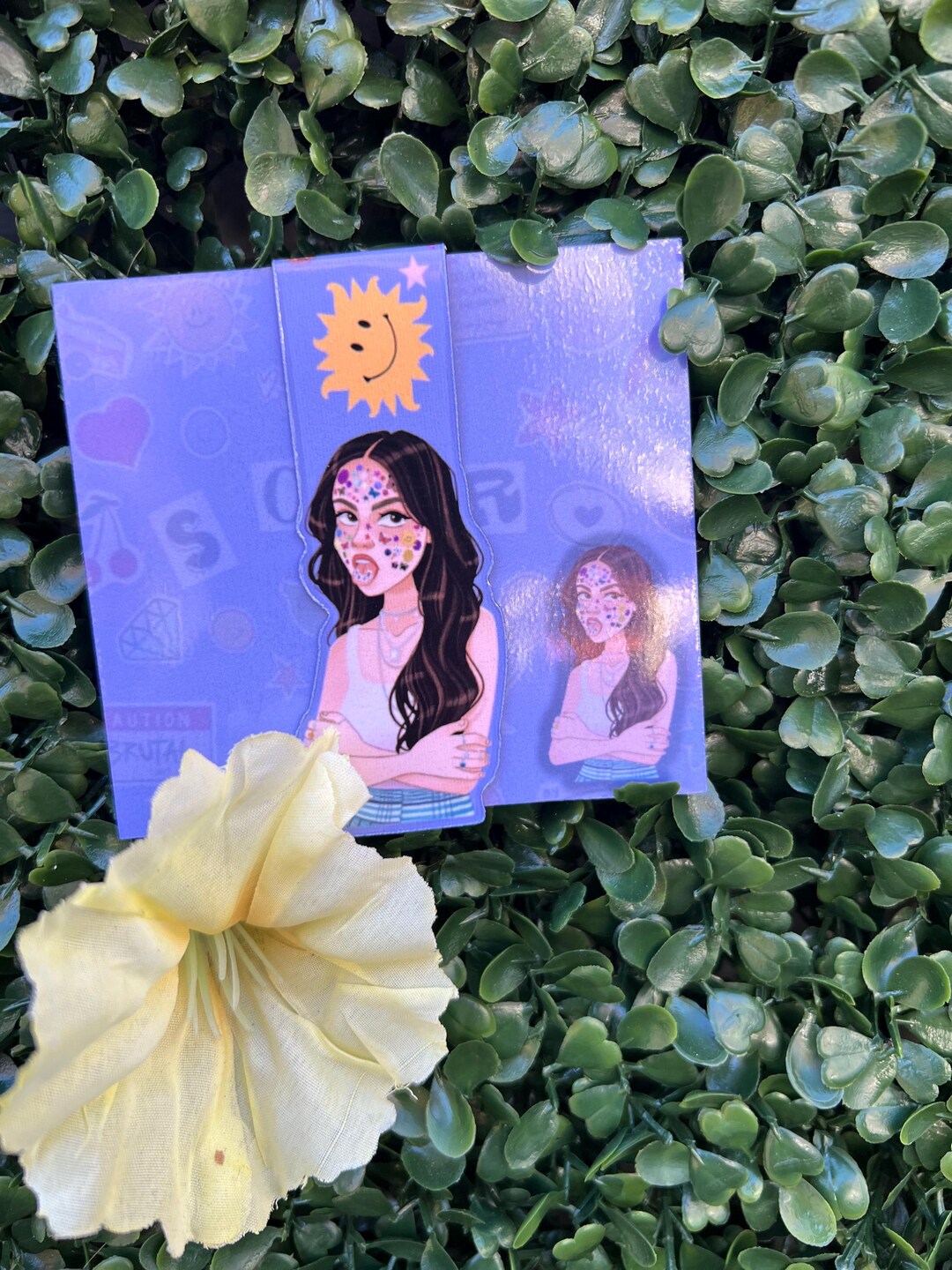 Olivia Rodrigo Inspired Magnetic Bookmark | Cute Aesthetic | Perfect ...