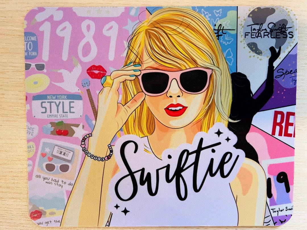 Swiftie Mouse Pad Taylor Swift Themed Desk Accessory for Fans - Etsy