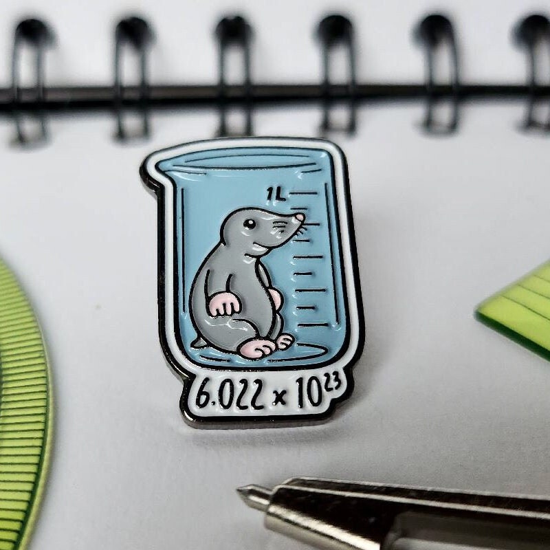 Chemistry Enamel Pin - Etsy