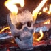 Paper Fire Pit Skull for Outdoor Wood Fire Pit Fun. - Etsy