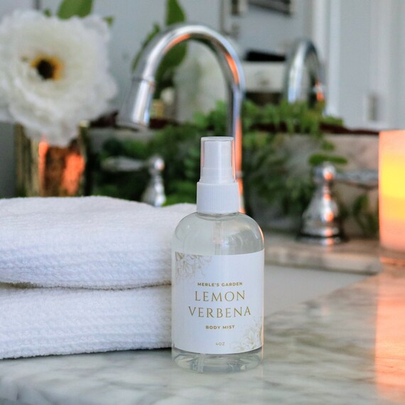 Lemon Verbena Body Mist Fragranced Body Spray Fragrance - Etsy