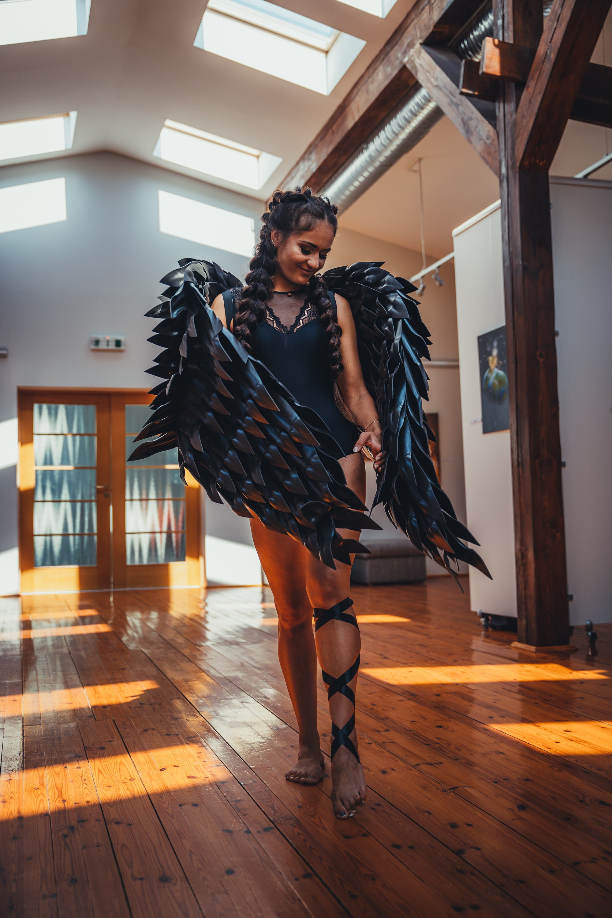 Black Angel Wings Costume Ideas