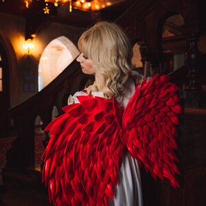 Red Angel Wings Costume Cosplay Small Size - Etsy
