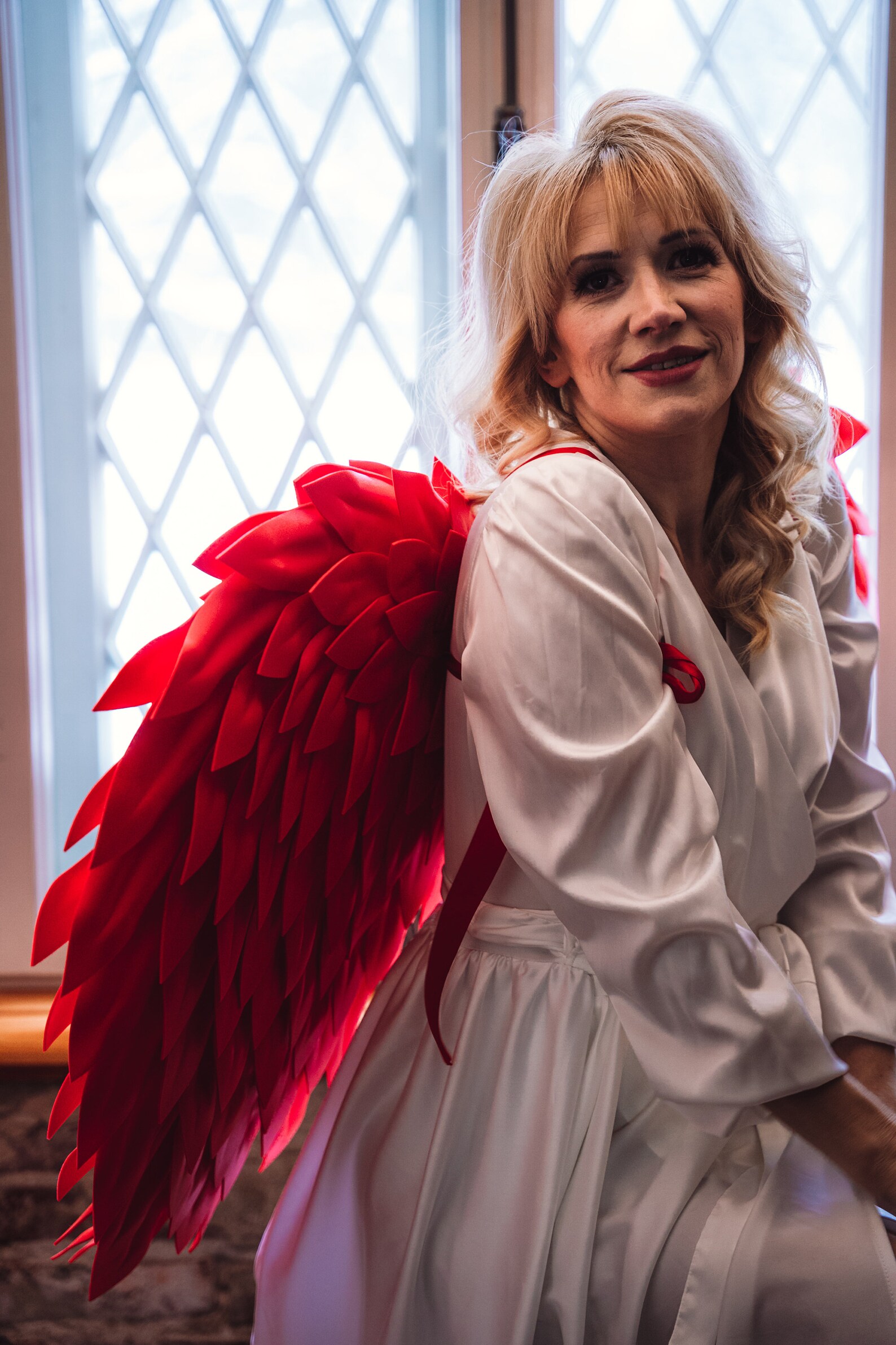 Red Angel Wings Costume Cosplay Small Size - Etsy