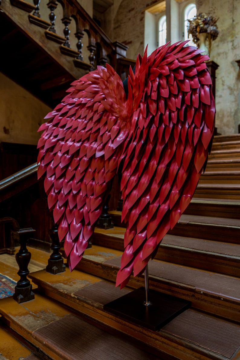 Red Angel Wings Costume Photoshoot Prop Cosplayer Costume - Etsy