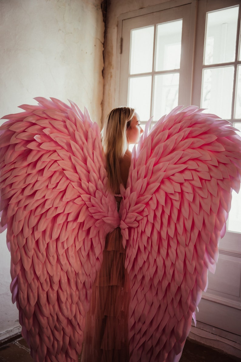 Pink Angel Wings Victoria Secret Wings Extra Large Size - Etsy