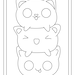 Cute and Plushy Coloring Pages for Kids Cute Printable Coloring Pages ...