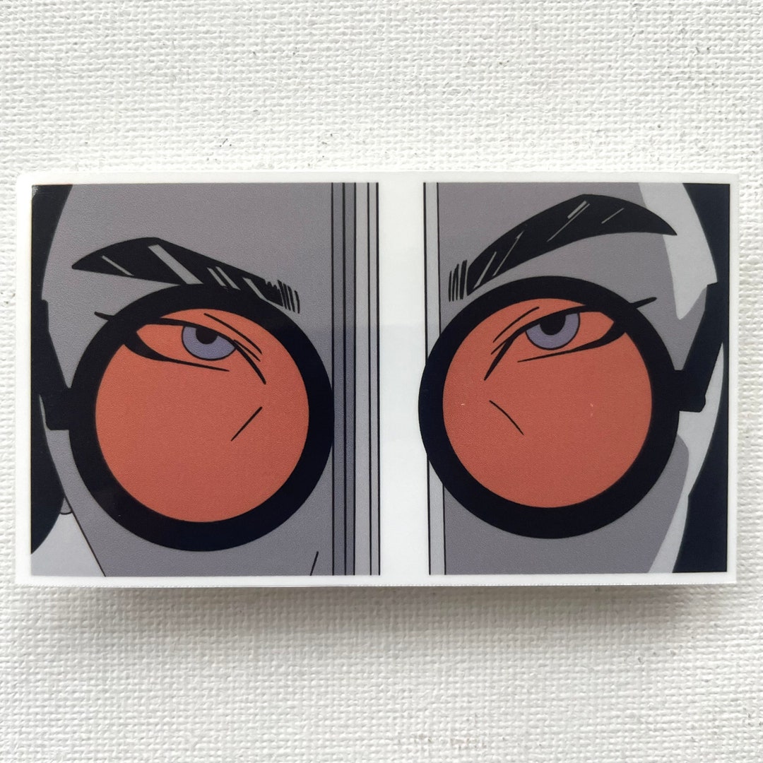 Samurai Stickers, Blue Eye Stickers, Anime Sticker, Laptop Stickers ...