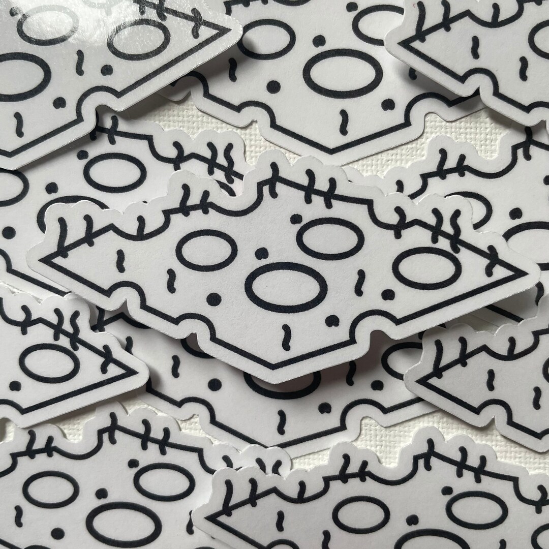 Wimpy Inspired Cheese Sticker, Funny Stickers, Laptop Stickers, Book ...