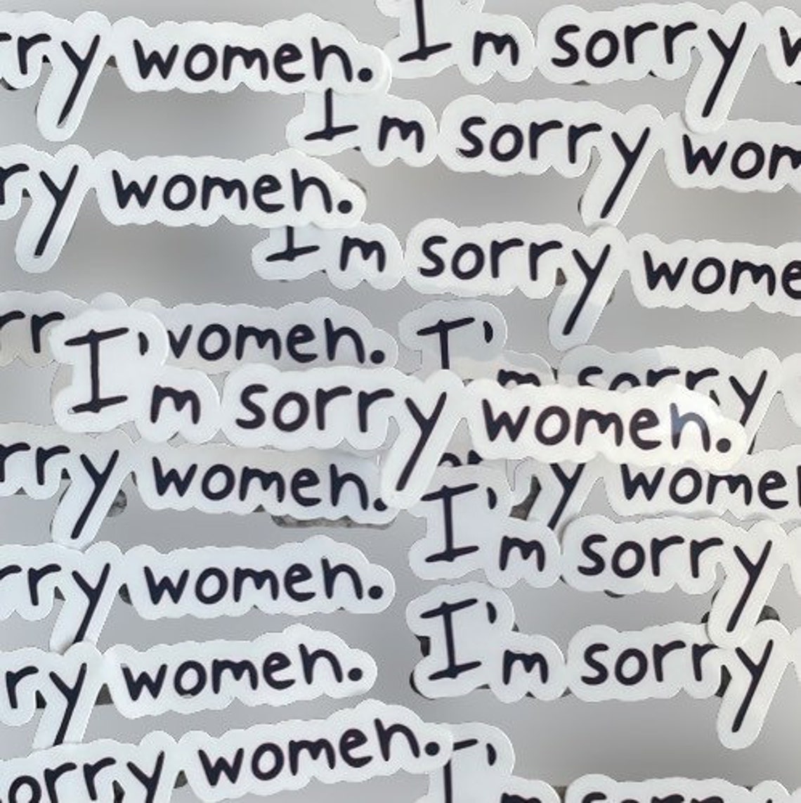 Wimpy Kid Inspired Im Sorry Women Quote Sticker Rodrick - Etsy
