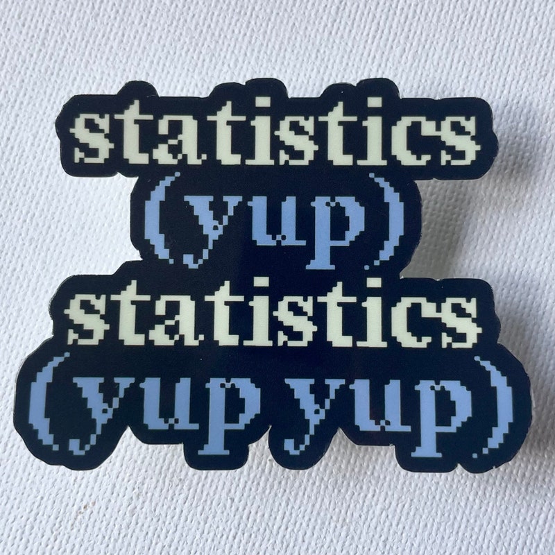Statistics Poster - Etsy