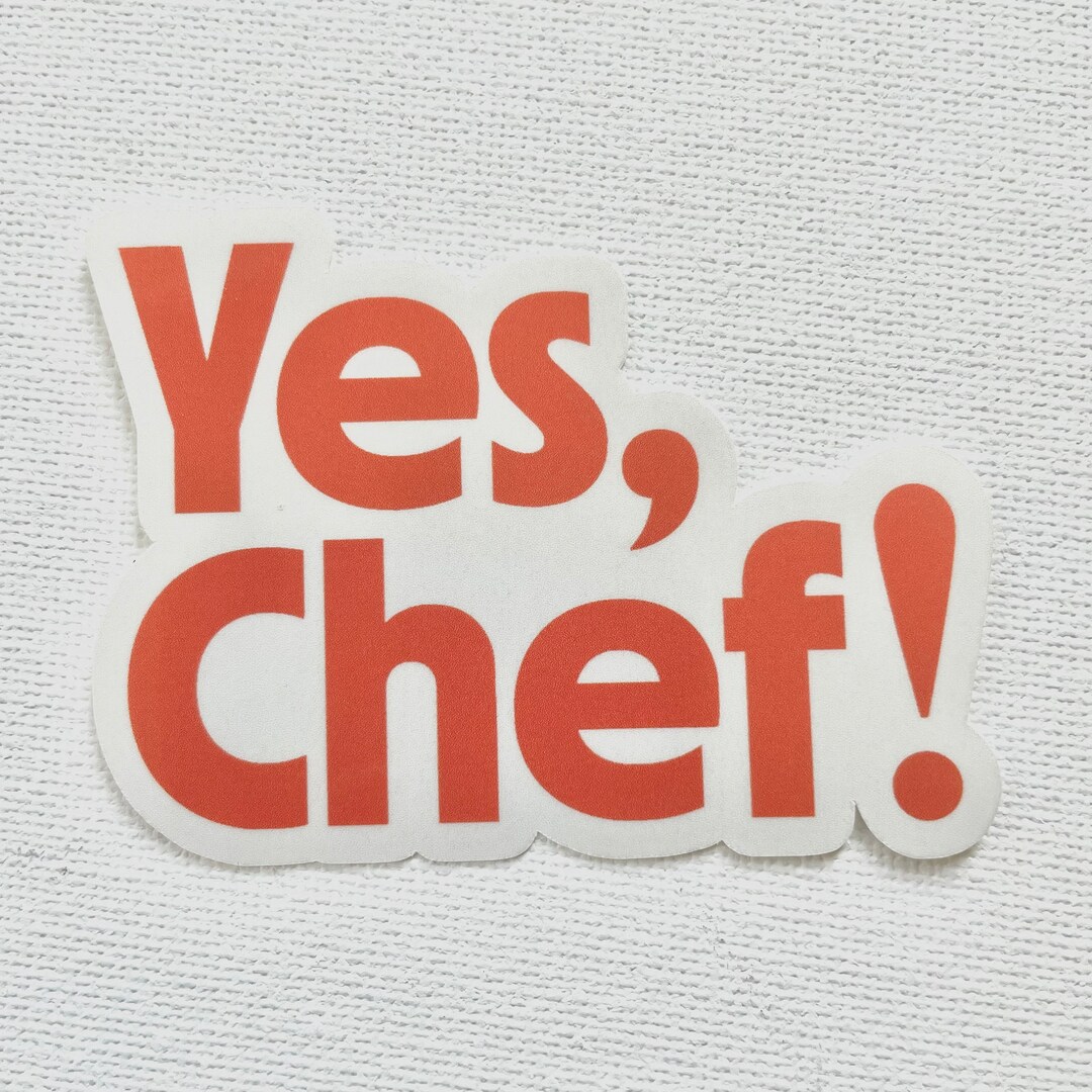 Yes Chef Stickers, the Bear Stickers, Chef Stickers, Quote Stickers ...