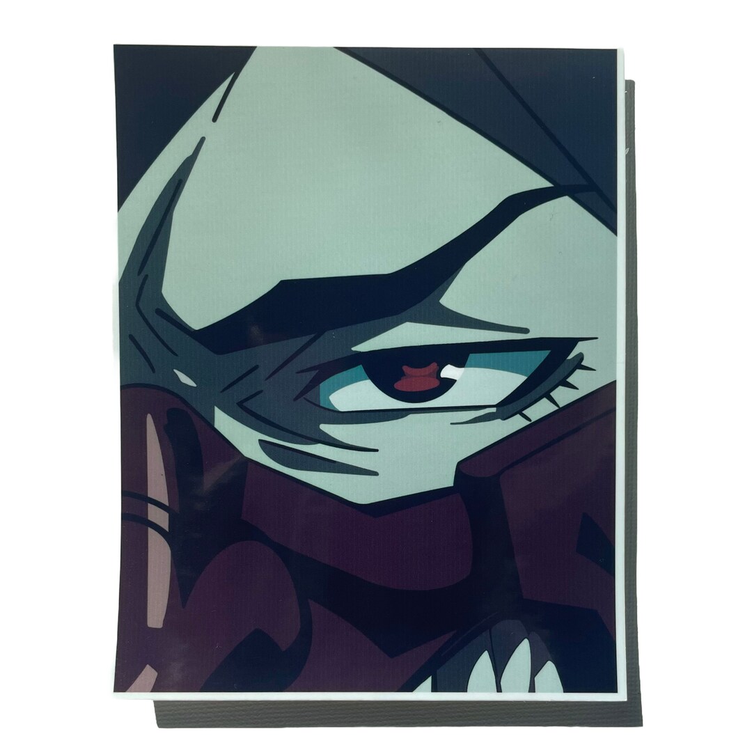 Ninja Anime Inspired Sticker, Logan Sticker, Manga Panel Style Stickers ...