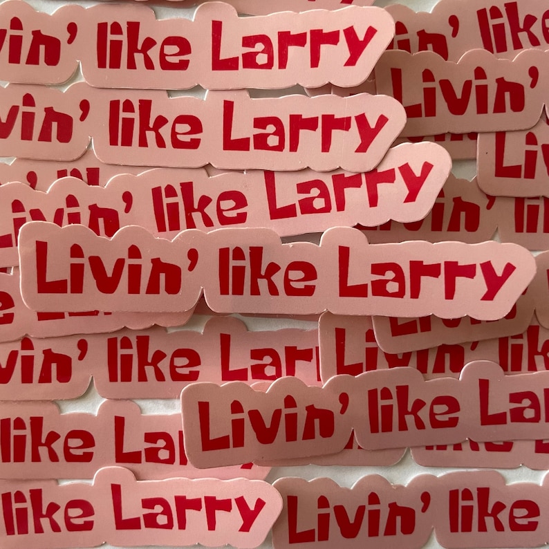 Funny Quote Stickers, Cartoon Inspired Stickers, Larry Stickers ...