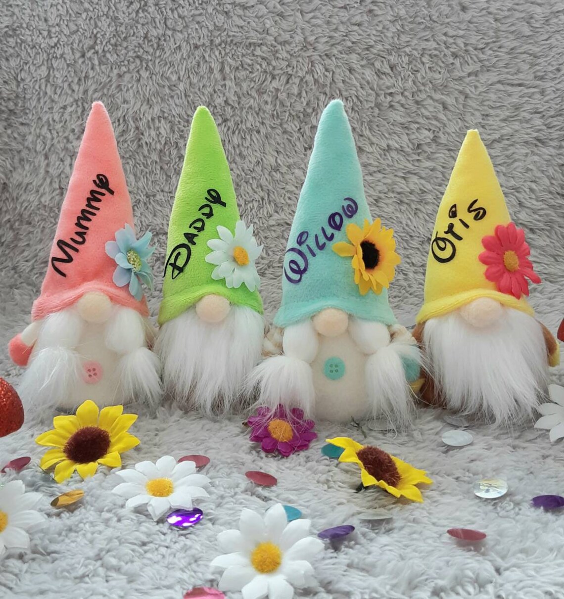 Super cute personalised summer gonks | Etsy