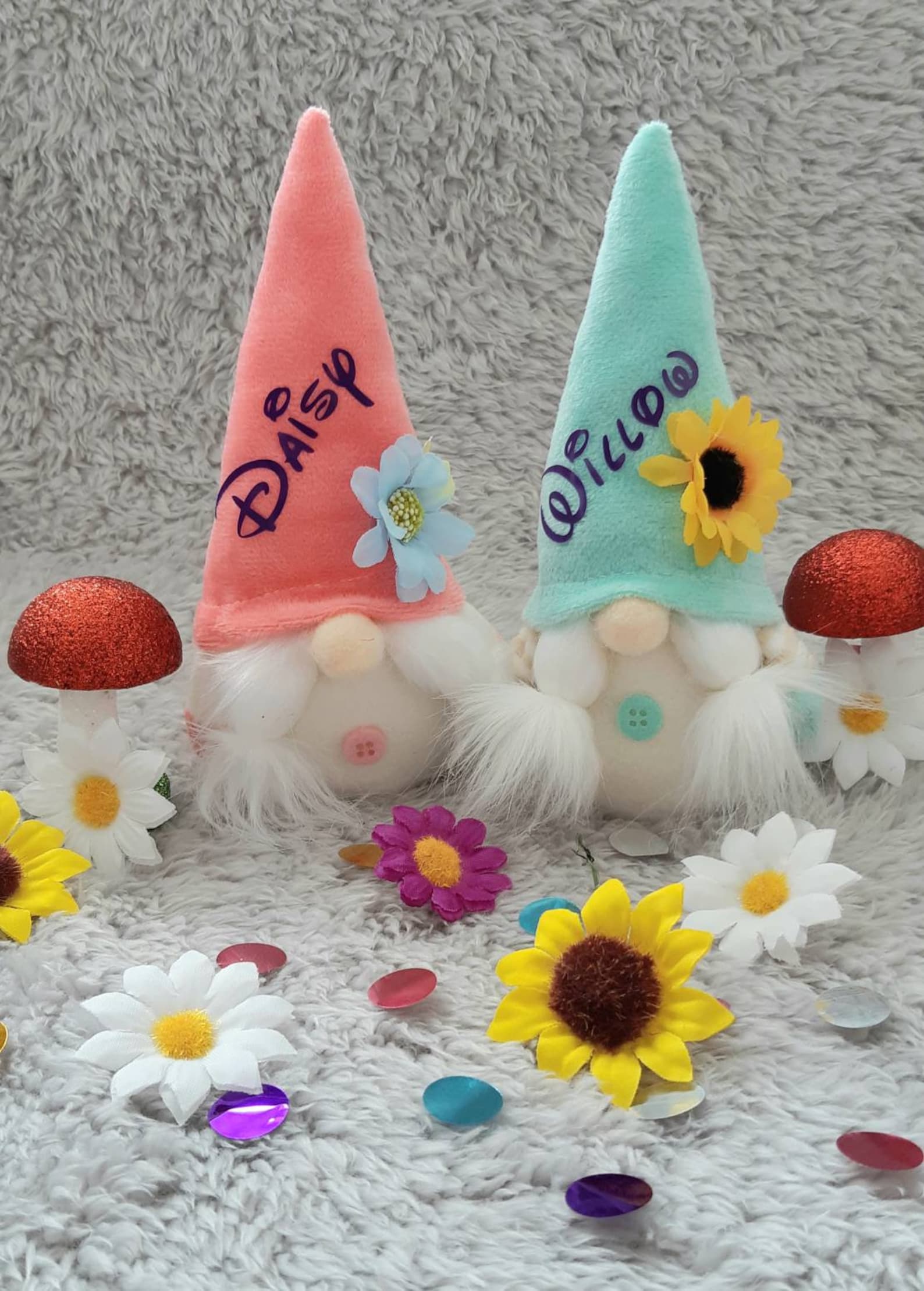 Super cute personalised summer gonks | Etsy