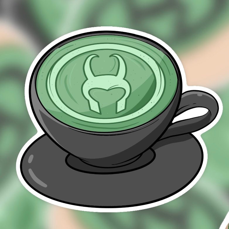 Loki Latte and Frosted Cookie Set - Etsy