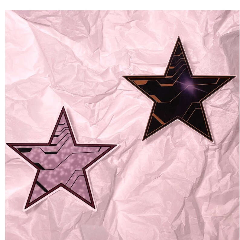 Bucky Barnes Winter Soldier & Wakanda Arm Sticker Set 2 Pack | Etsy