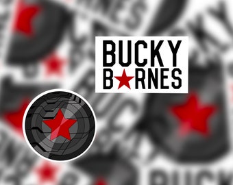 Bucky Barnes Winter Soldier & Wakanda Arm Sticker Set 2 Pack | Etsy