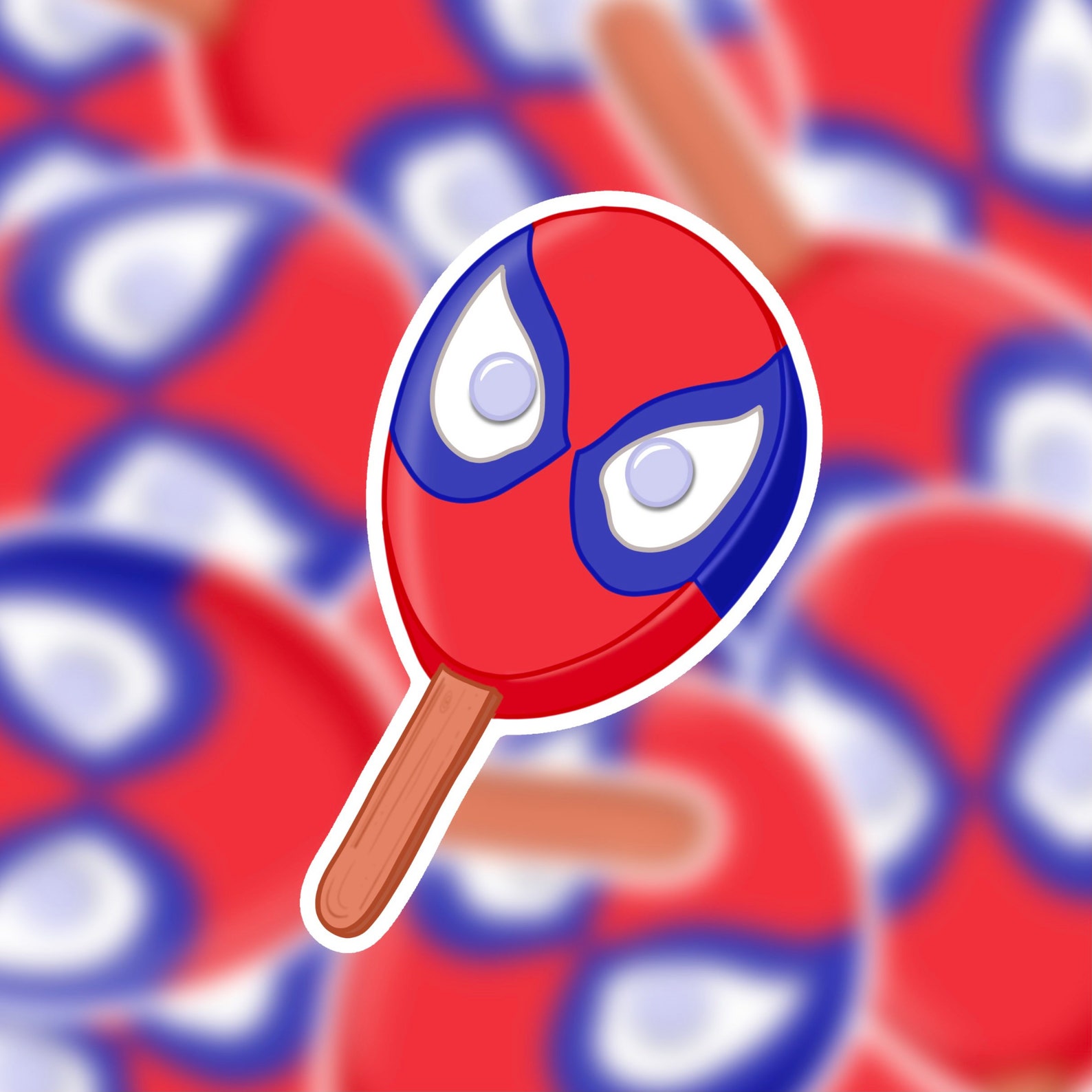 Spider-man Iron Man and Captain America Popsicle Stickers - Etsy