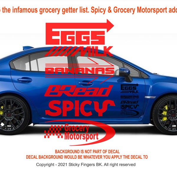 Motorsport Car Stickers - Etsy